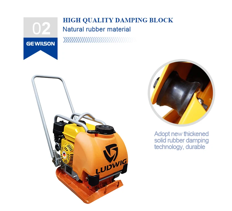 Standard Plate Compactor With Rugged Double Compaction Baseplate - Buy ...