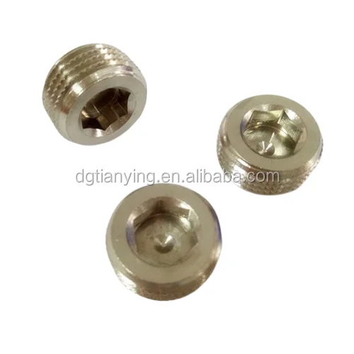 HASCO Z941 OME Brass Male Pipe Blind Plug - Precision & Durability