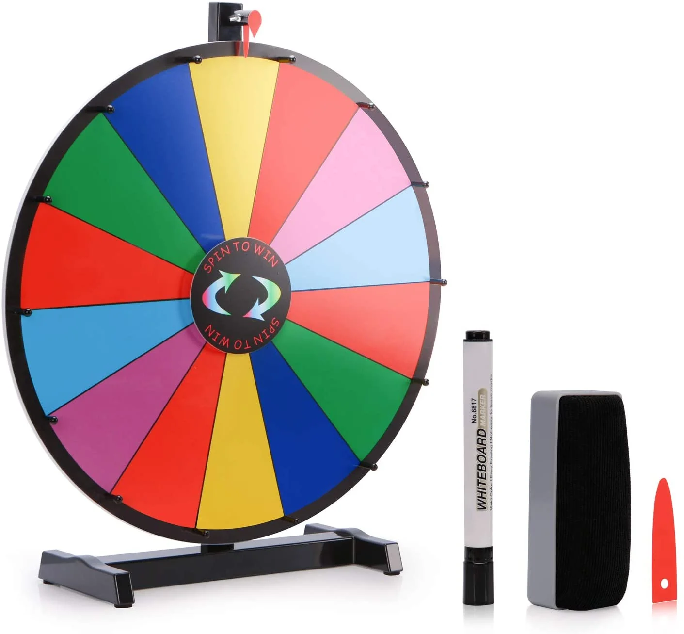 18/24 Inches New Product Prize Wheel of Fortune Tabletop Spin Prize ...