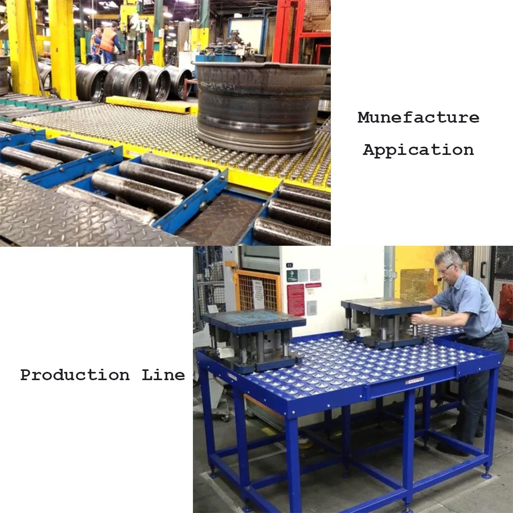 Industrial Universal Ball Transfer Unit Table for Roller Conveyor Line ...