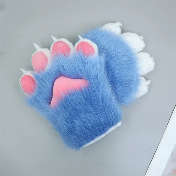 Cute Fur Animal Fursuit Cosplay Paws for Adults & ODM