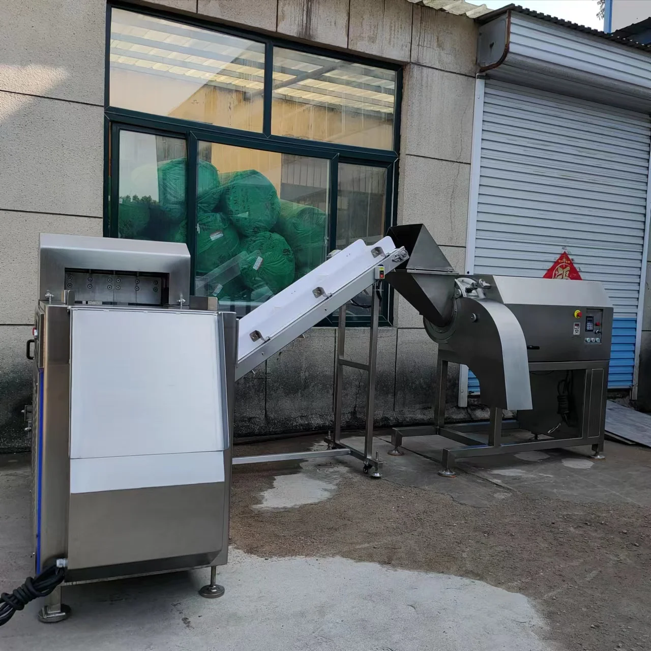 Commercial 3d Beef Pork Cheese Dicing Machine Meat Cube Cutting Machine ...