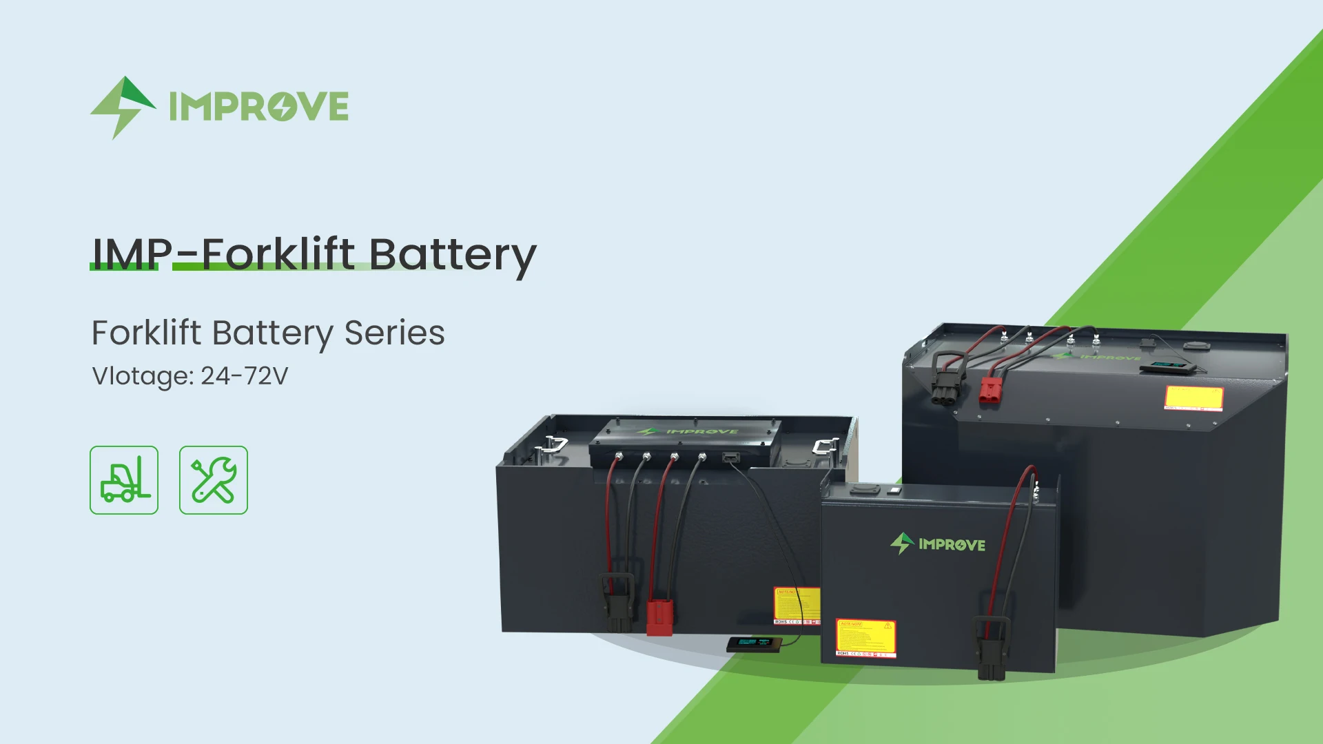 Electric Forklift Batteries Operated 500ah 12v 24v 36v 48v 80v Lithium ...