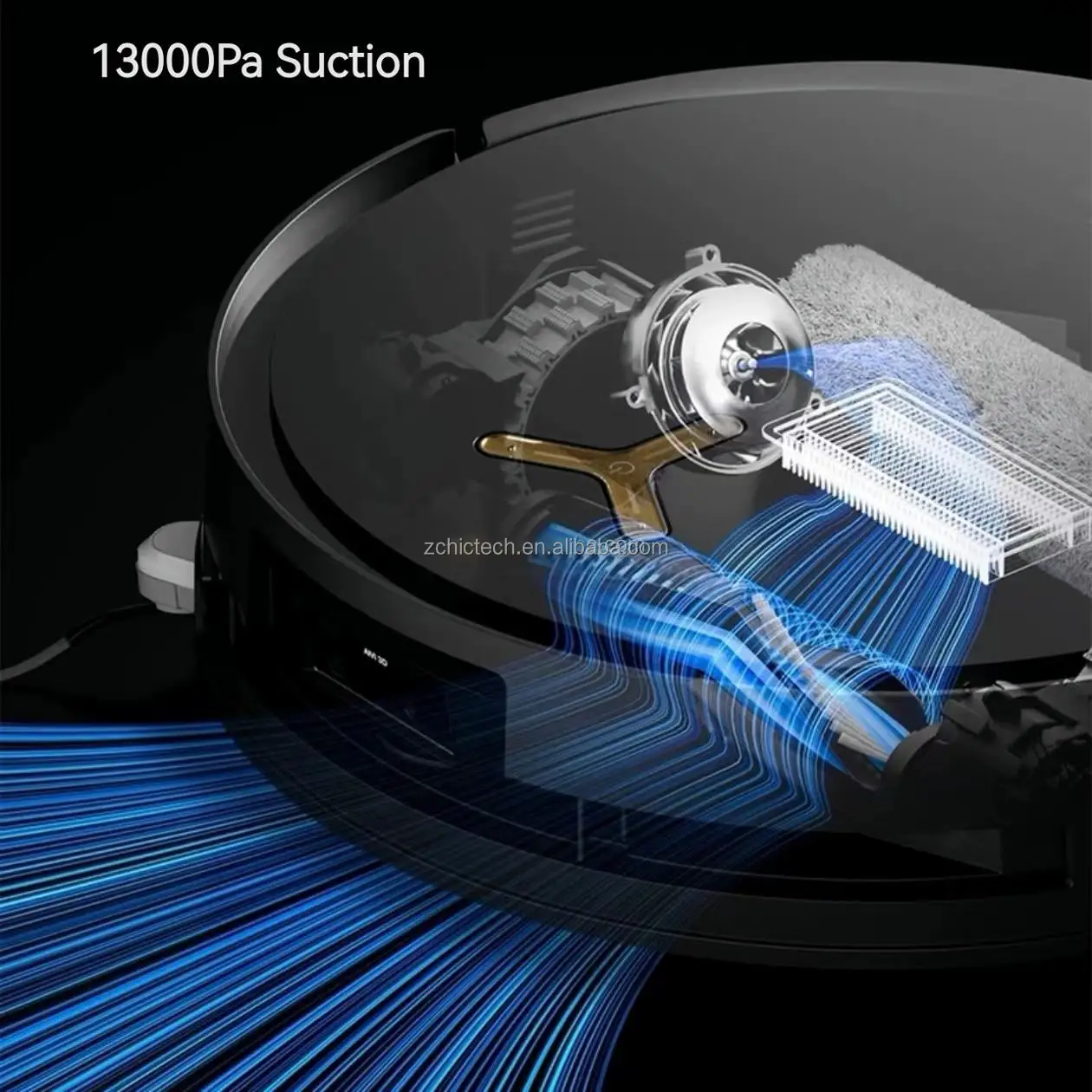 Ecovas X8 Pro Plus AI Robot Vacuum Cleaner - Smart & Efficient