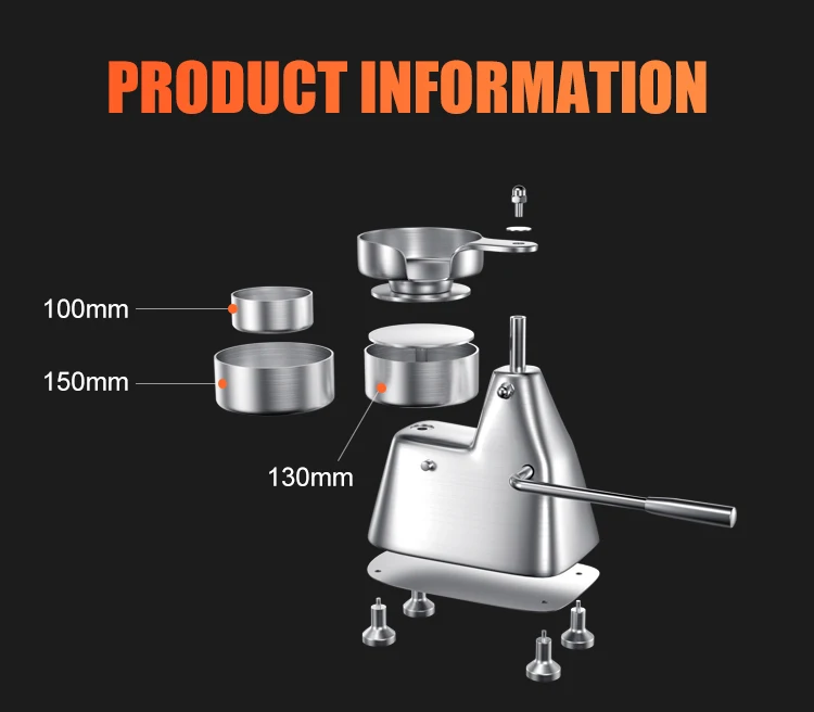 Maquina Para Hacer Hamburguesa Burger Molding Machine Ileteadora De ...