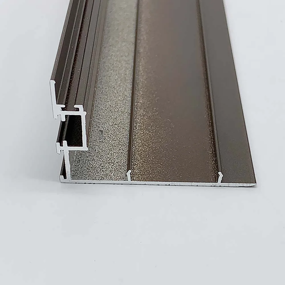 Sliding Door Aluminum Railing Profile Heavy Duty Frame Extruded Alloy ...