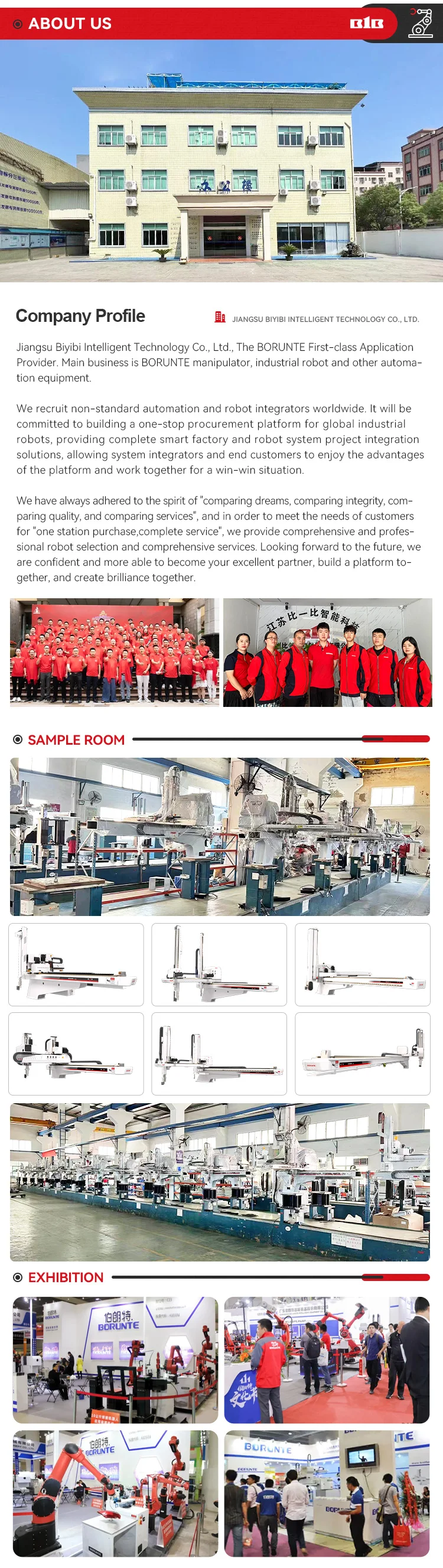BORUNTE Robot Arm - Precision and Efficiency in Industry