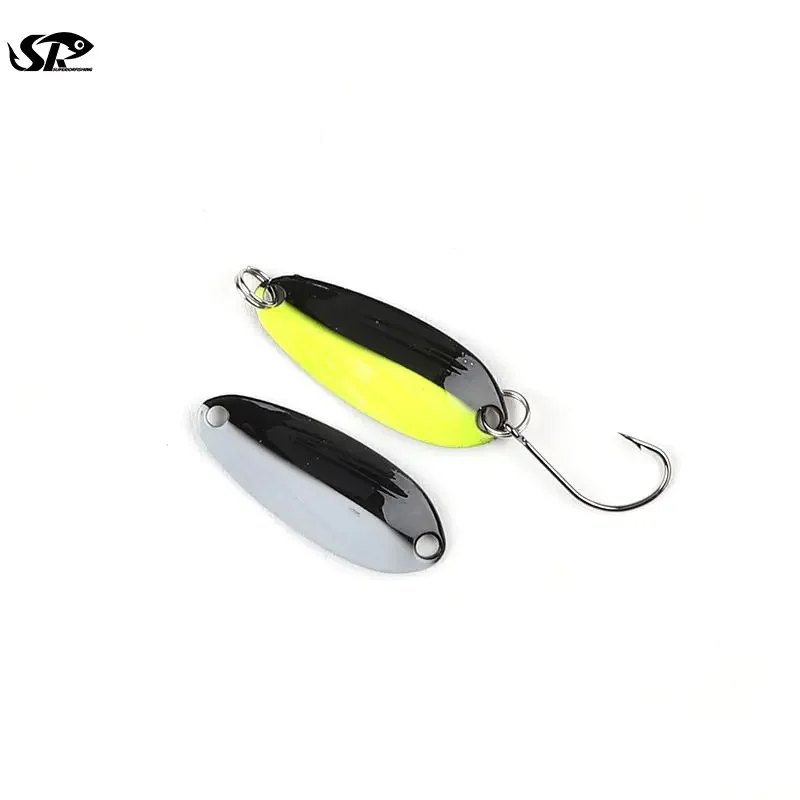 SUPERIORFISHING Mini spoon lure 33mm 2.2g metal spoon bait Trout lure ...
