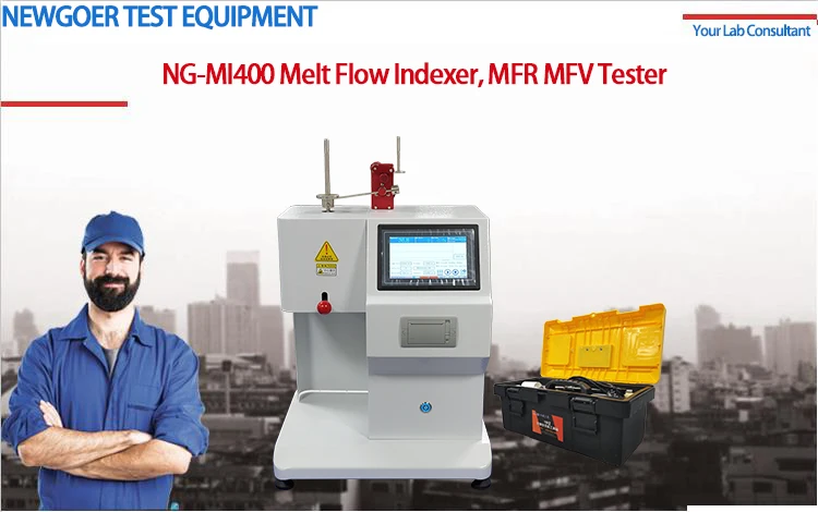 Touch Screen Thermoplastics Melt Flow Index Polymer Melt Flow Tester ...