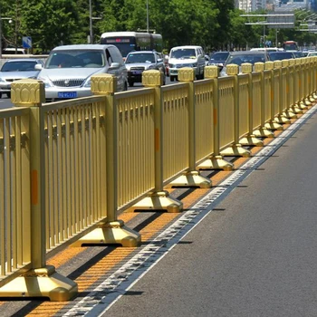 Steel Iron Safety Collision Traffic Municipal Guardrail Fence Man Vehic ...