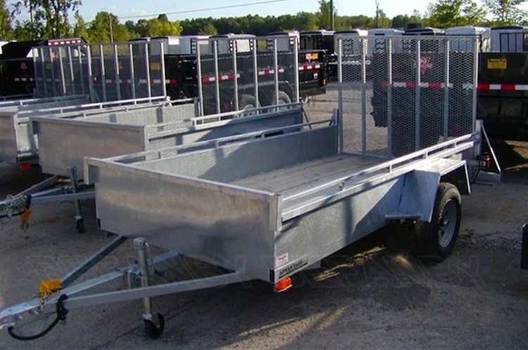 Spring Loaded Shoot Bolt Full Welded Strong Single Box Trailer
