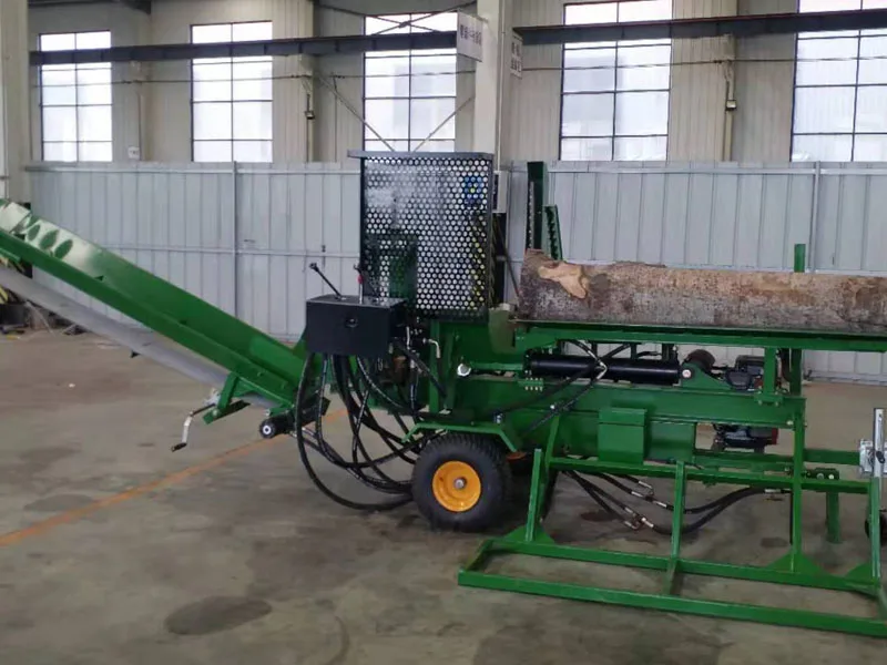 25 Ton All in One Full Hydraulic Chainsaw Firewood Processor