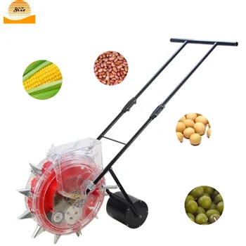 Manual Hand Push Precision Seeder Machine Corn Precision Soybean Peanut Maize Bean Wheat Seeders ...