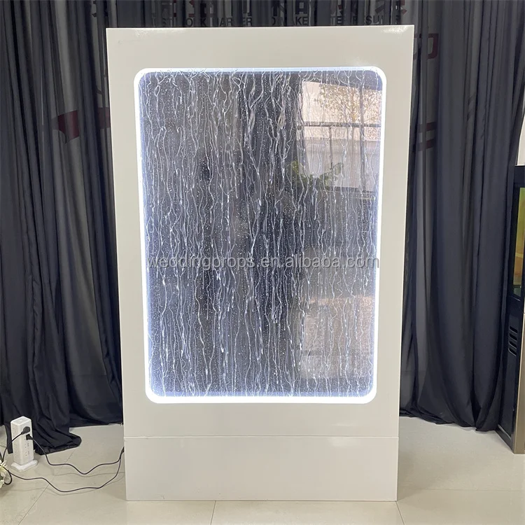 Wedding Decor Backdrop - Waterfall Welcome Sign Stand