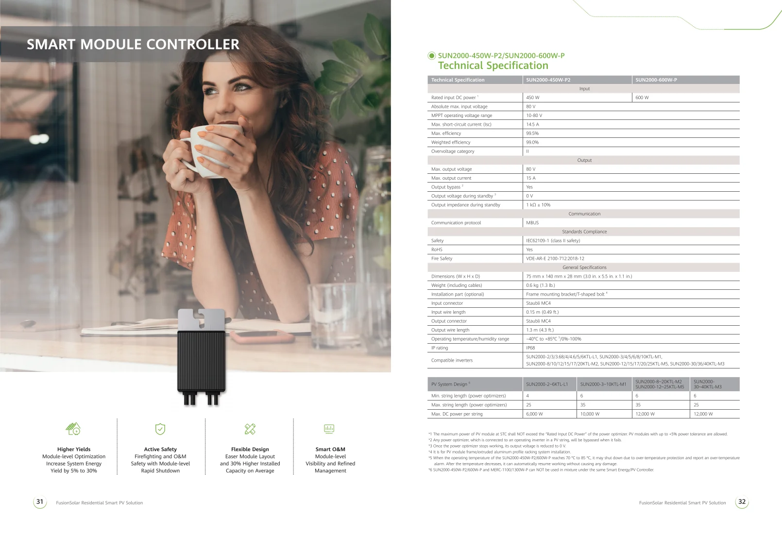 HUA/WEI Energy Storage Photovoltaic PV Panel - 10KW Hybrid System