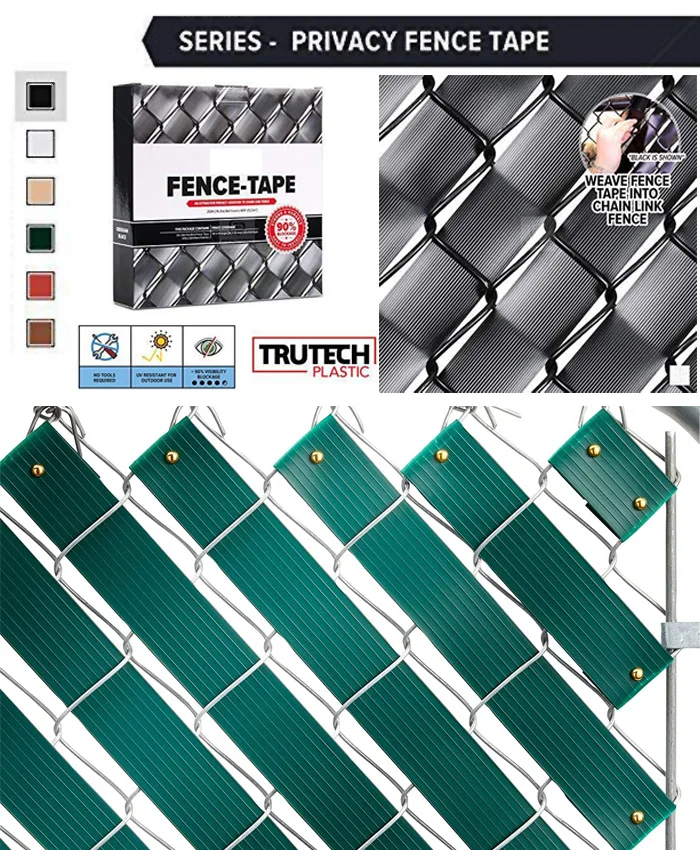 Privacy Chain Link Fence With Privacy Pvc Tape Noodle Link Fence ...