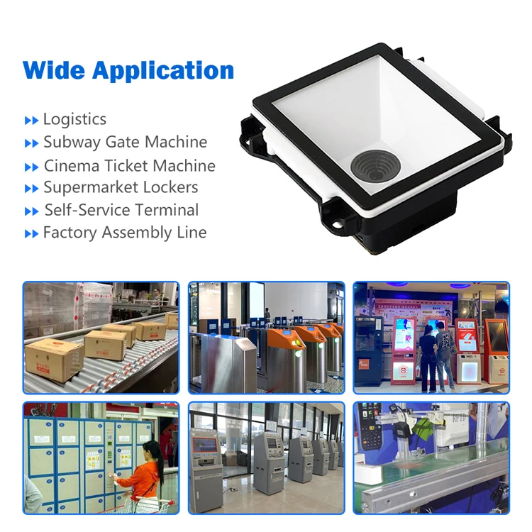 Mini 2d Barcode Scanner Embedded Smallest Omnidirectional Qr Code ...