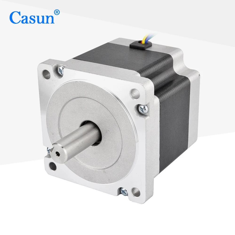 Nema 34 Hybrid Stepper Motor Big Size 86*86*76mm ROHS Certified DC ...