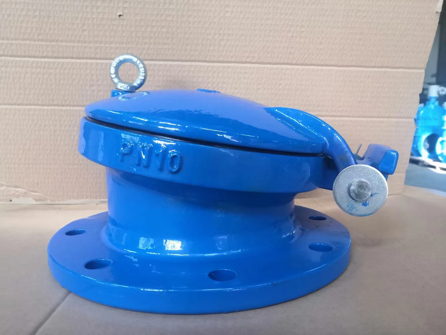 Dn100 Dn150 Round Cast Iron Flange Tapping Gate Valves - Buy Flap Cover ...