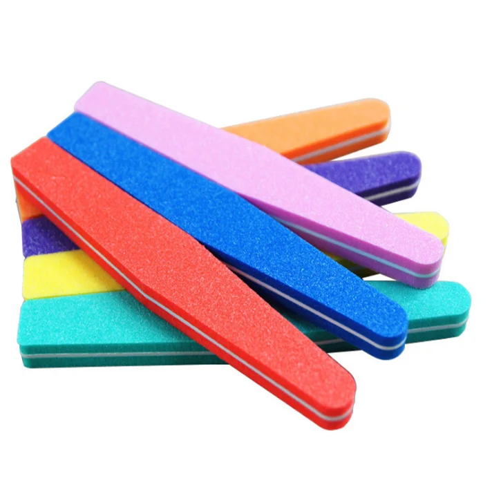 Top Quality 100/180 Eva Grit Nail File Custom Washable Buffer Sponge ...