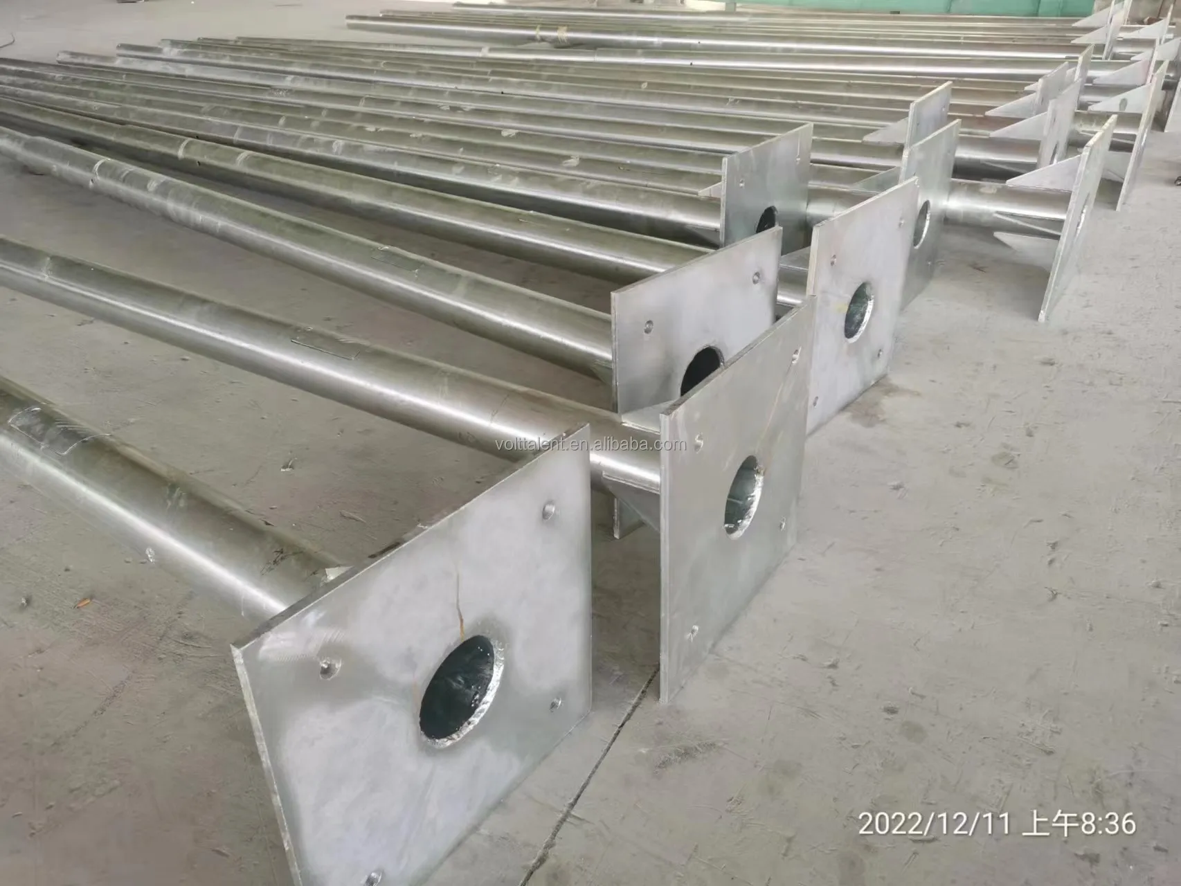 Street Light Steel Pole High Mast Pole Pillar Post Lamppost Road ...