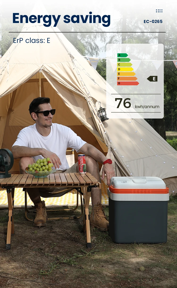 Evercool Portable Cooler Box - 25L DC 12V Fridge Freezer