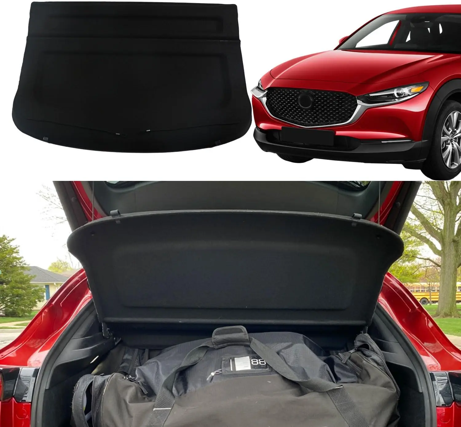 Car accessories and parts Non-retractable cargo cover parcel shelf For ...