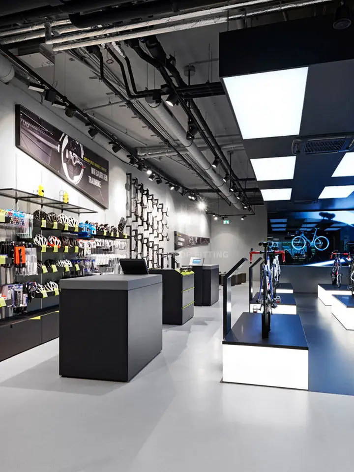 Rose Bike Shop - Modern Bicycle Display Ideas for Retail