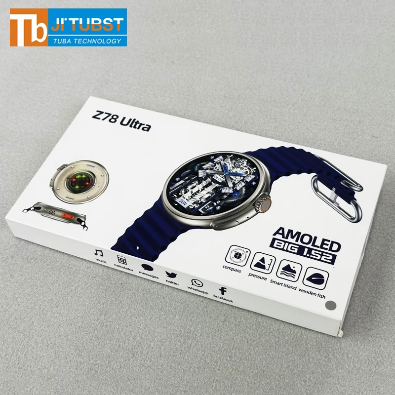 Z78 Ultra Smartwatch Heart Rate Fitness Tracker Serie 8 Reloj Inteligente Wireless Charging ...