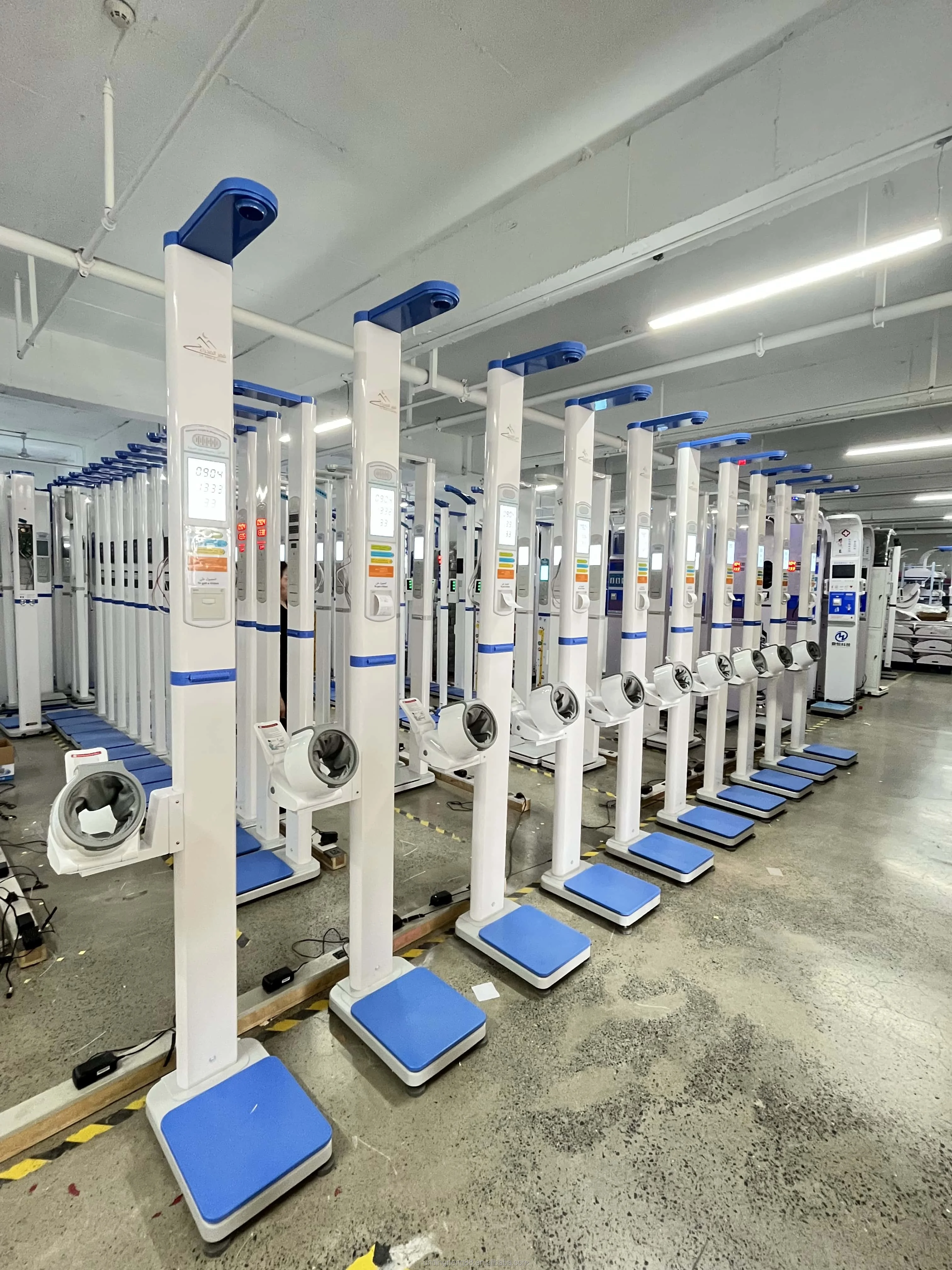 Commercial Custom Digital Weight Analysis Scale, Human Body BMI, Height ...