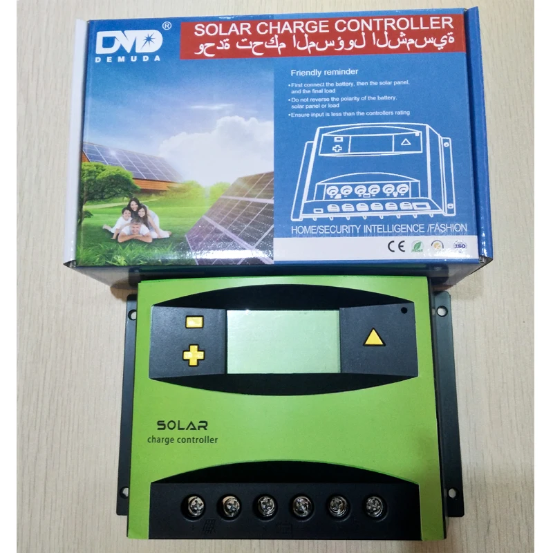 Factory Solar Charge Controller Usb Manual 12v 24v 36v 48v Dc 100a/80a ...