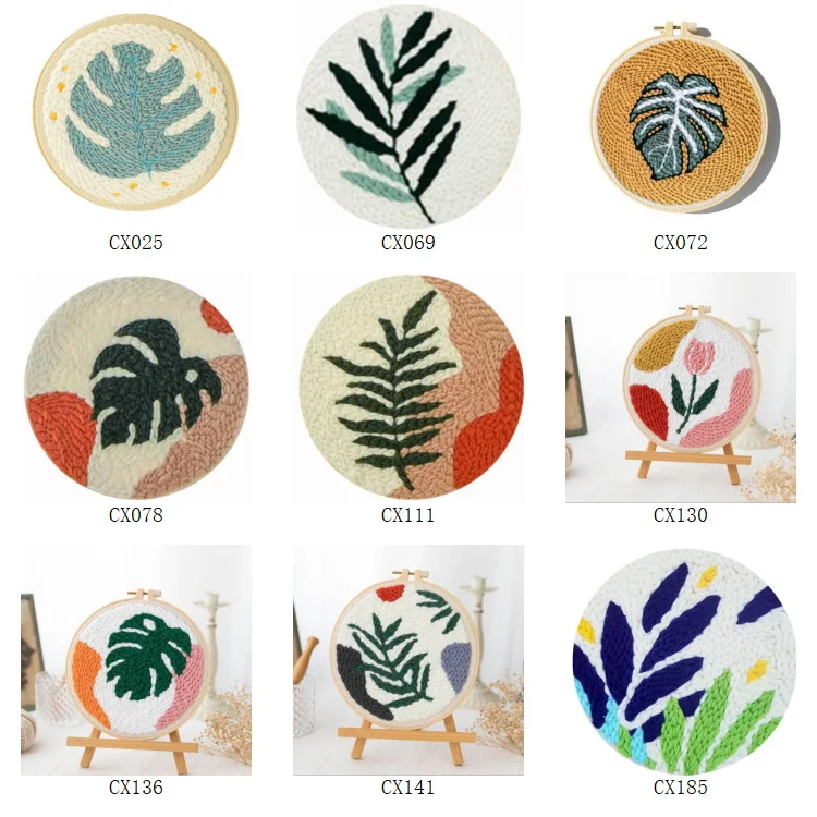 High Quality Punch Needle Diy Handcraft Kit Embroidery Cross Stitch ...