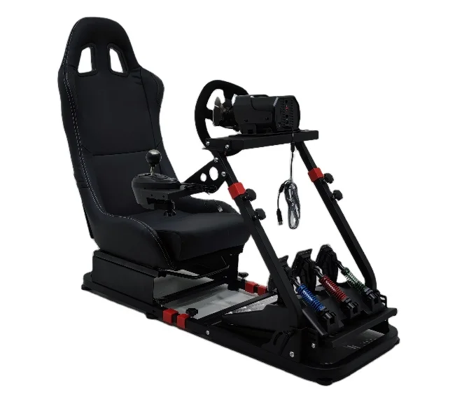 High Quality Steering Wheel Chair Bracket Driving Pedals Set Car ...