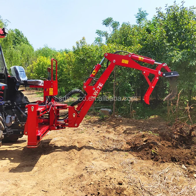 3 Point Hitch Backhoe Attachment - Mini Backhoe Loader