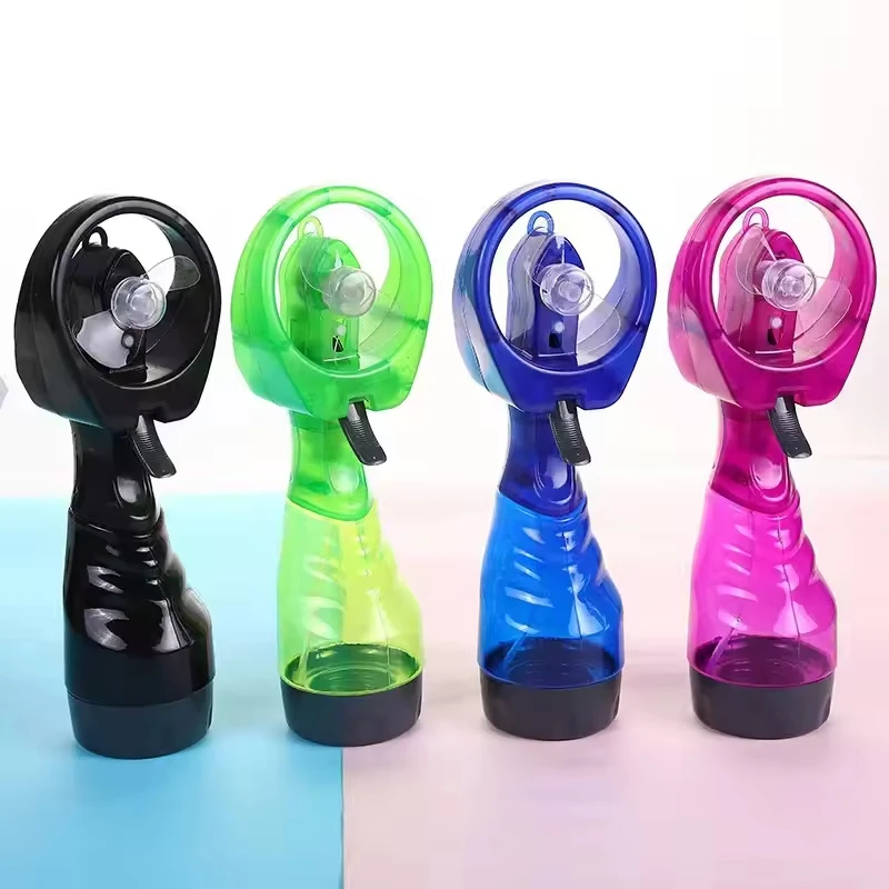 Portable Mini Plastic Water Spray Cooling Mist Fan Handheld Cooler with ...