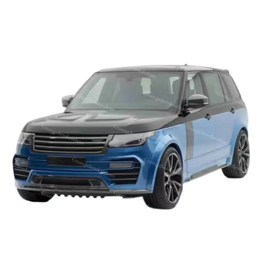 M Style Carbon Fibre Body Kit For Rover Range Wide Bodykit Front Bumper ...