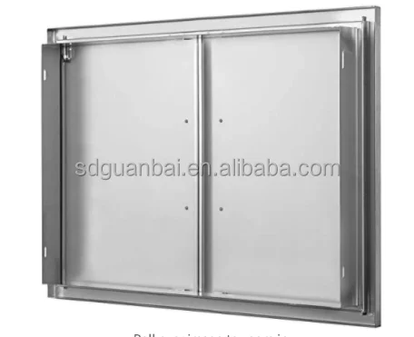 Stainless Steel BBQ Doors - Durable Outdoor Kitchen Solutions
