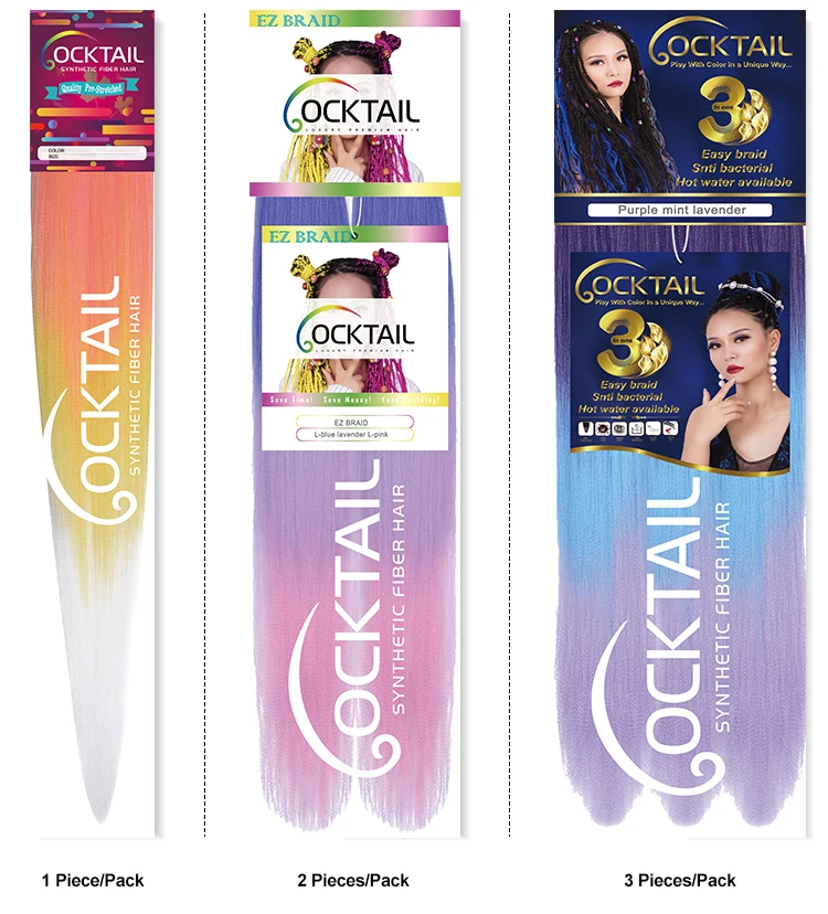 Alibaba.com: Darling Hair 100% ombre braided crochet hair extensions ...