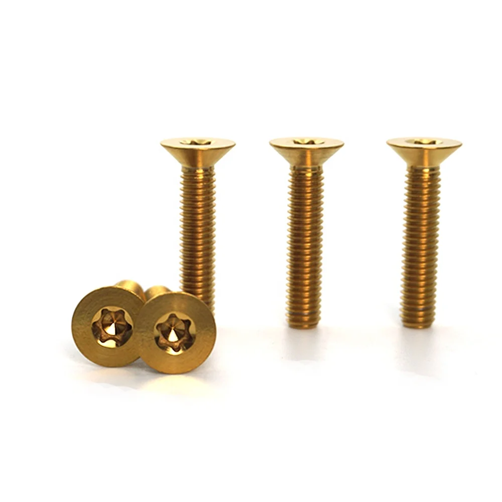 M4/m5/m6/m8 Titanium Pvd Color Hexalobular Socket Head Cap Screws Bolts ...