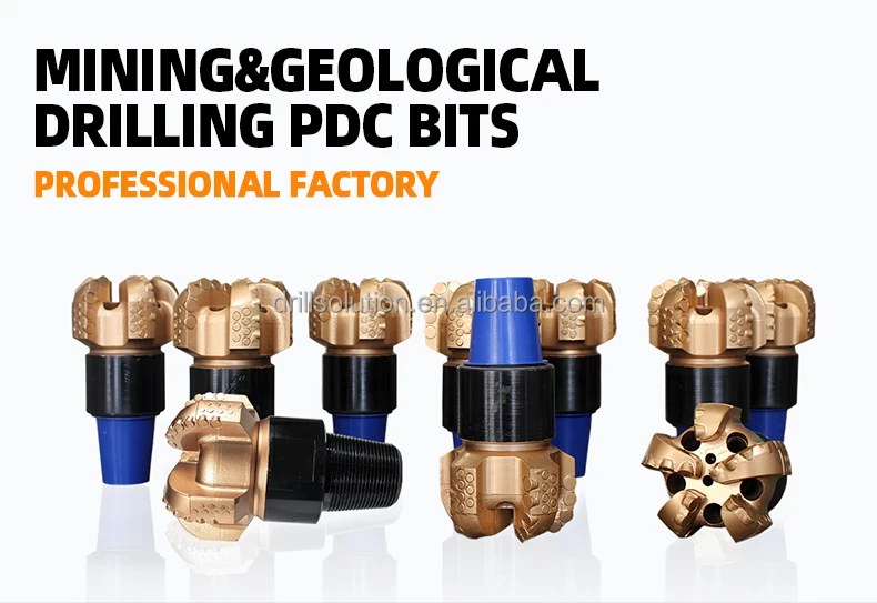 2026 Drillsoltek Mining Geological Drilling PDC Bits | Wear-Resistant ...