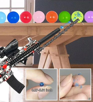 Large Pistola M416 Water Gel Ball Blaster Gun Outdoor Toy Gel Ammo ...
