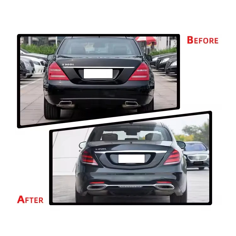 Upgrade W222 S450 Bodykit For Mercedes Benz S Class W221 2006-2013 ...