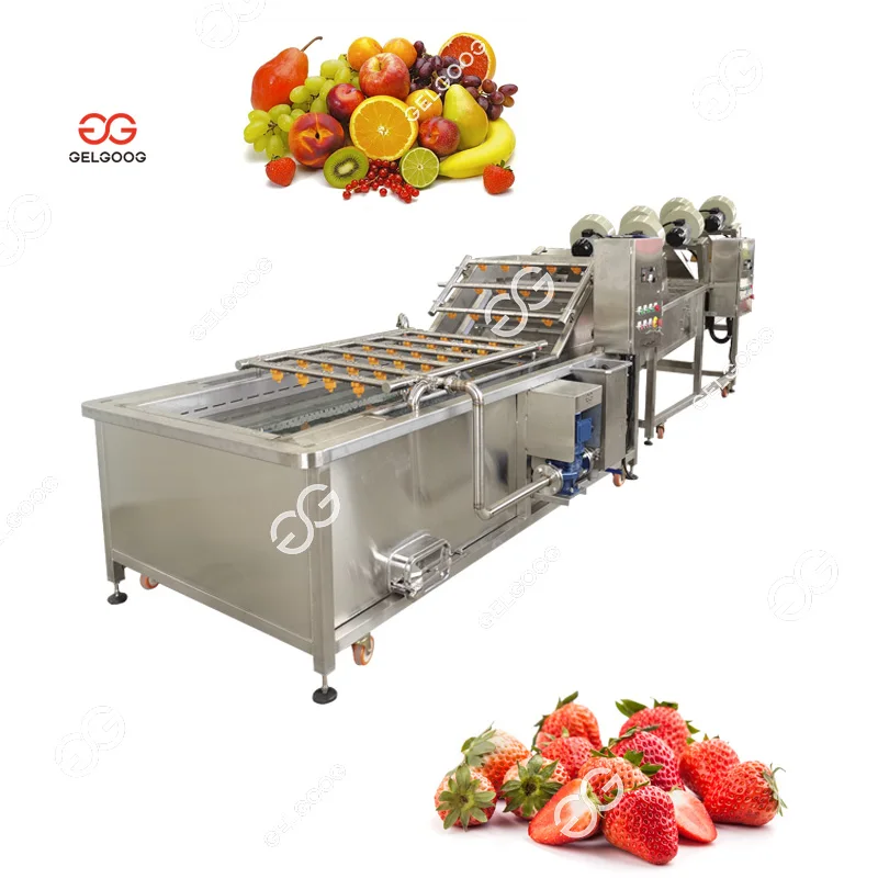 Alibaba.com: Industrial Fruit and Vegetable Washing Machine with Brush ...