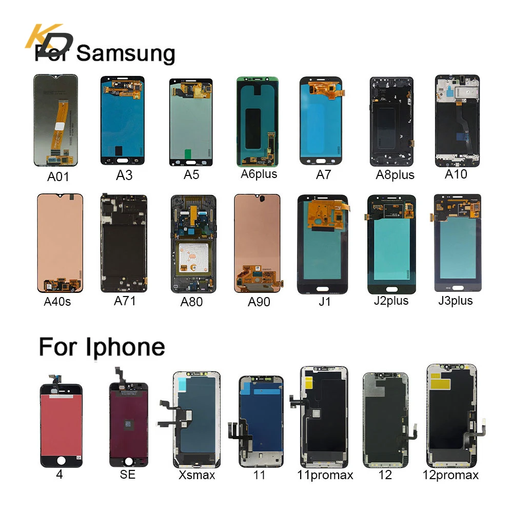For Samsung Galaxy A10 A20 A30 A40 A50 Lcd Mobile Phone Lcds Touch ...