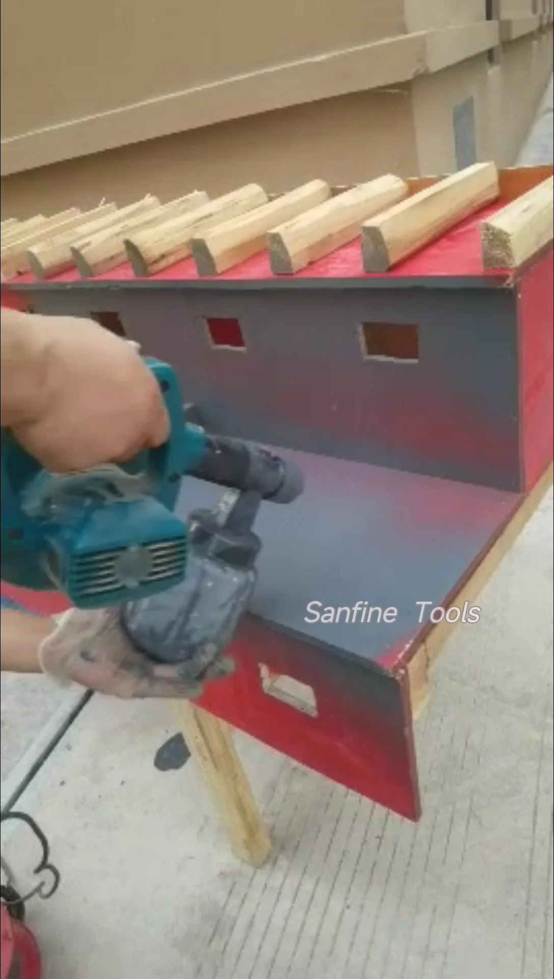 High Power Electric Air Blower Refit Paint Spray Gun Flow Control ...