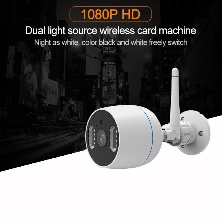 Hot Sale Hd Smart Wireless Camera Ai Human Detection Audio Infrared Two-way Voice Ip65 ...