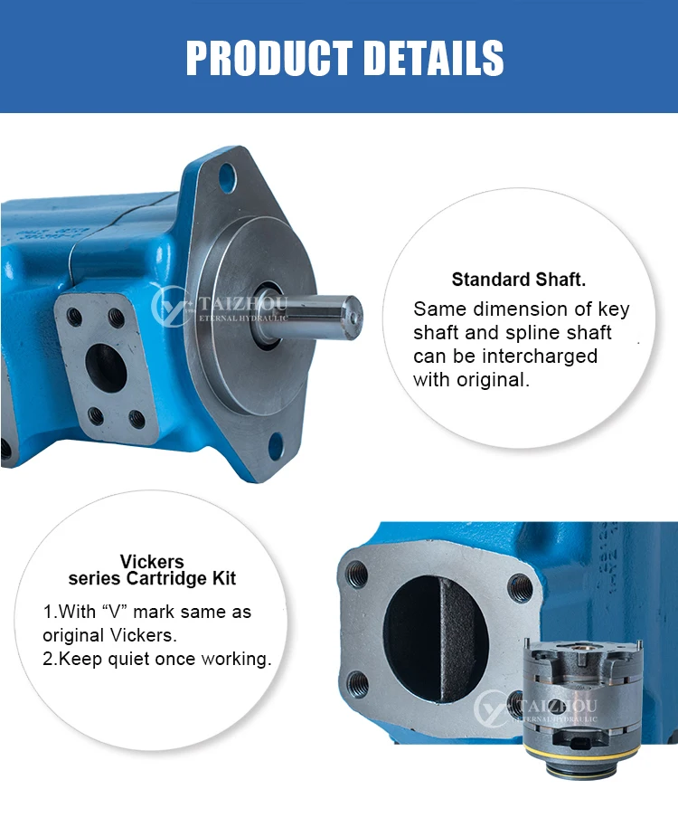 Vickers Vq Series Hydraulic Pumps - High Pressure & Long Life