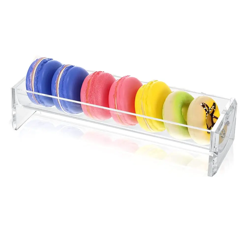 Custom Oem Acrylic Transparent Macaron Display Tray,Acrylic Cheese And ...