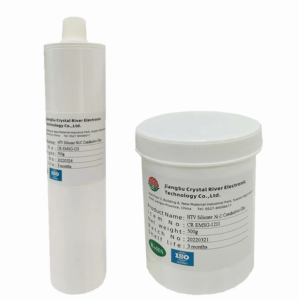 Htv Conductive Glue Low Viscosity Ni/c Conductive Adhesive For ...