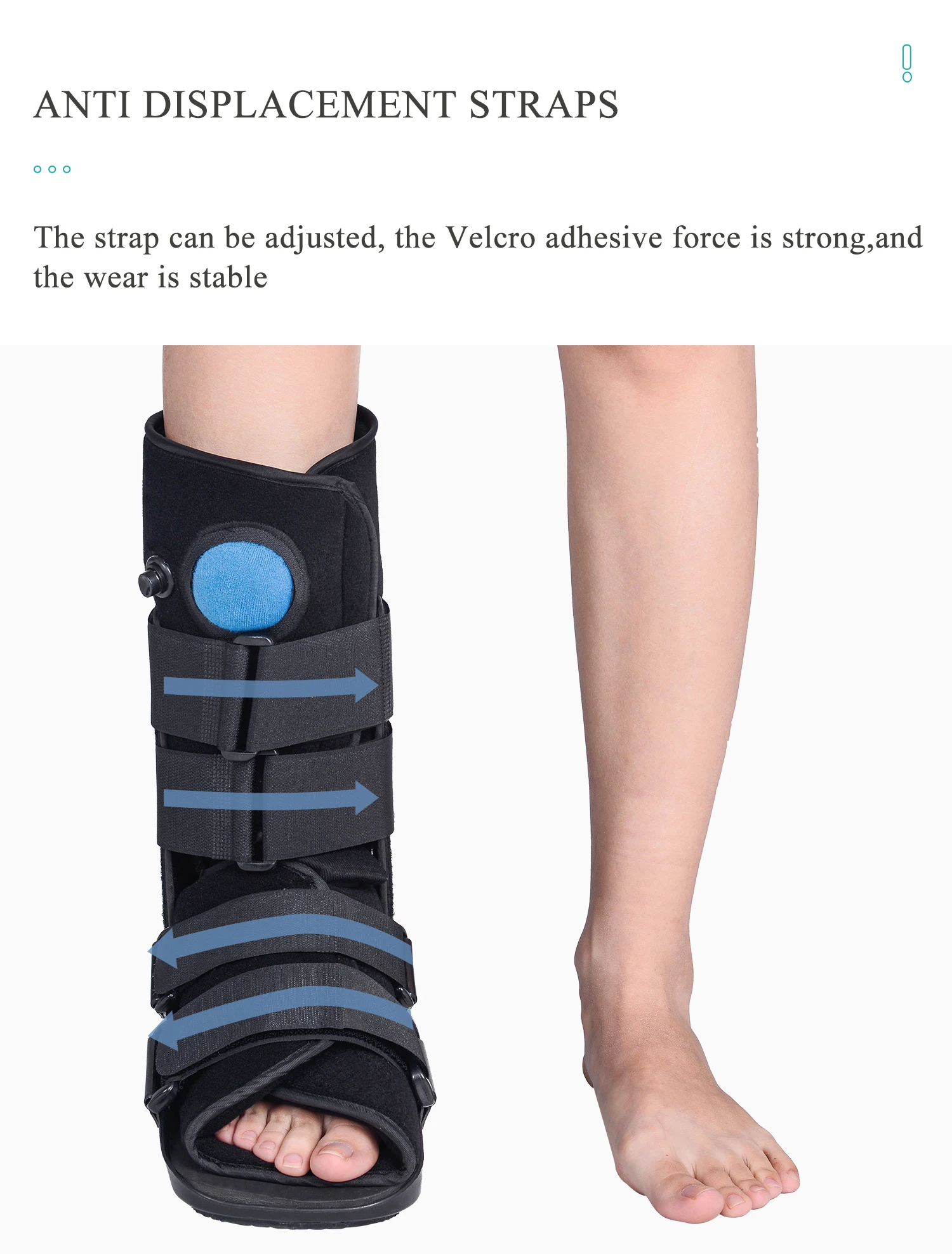 Medical Orthopedic Walker Boot - Fracture Brace Foot Immobilizer